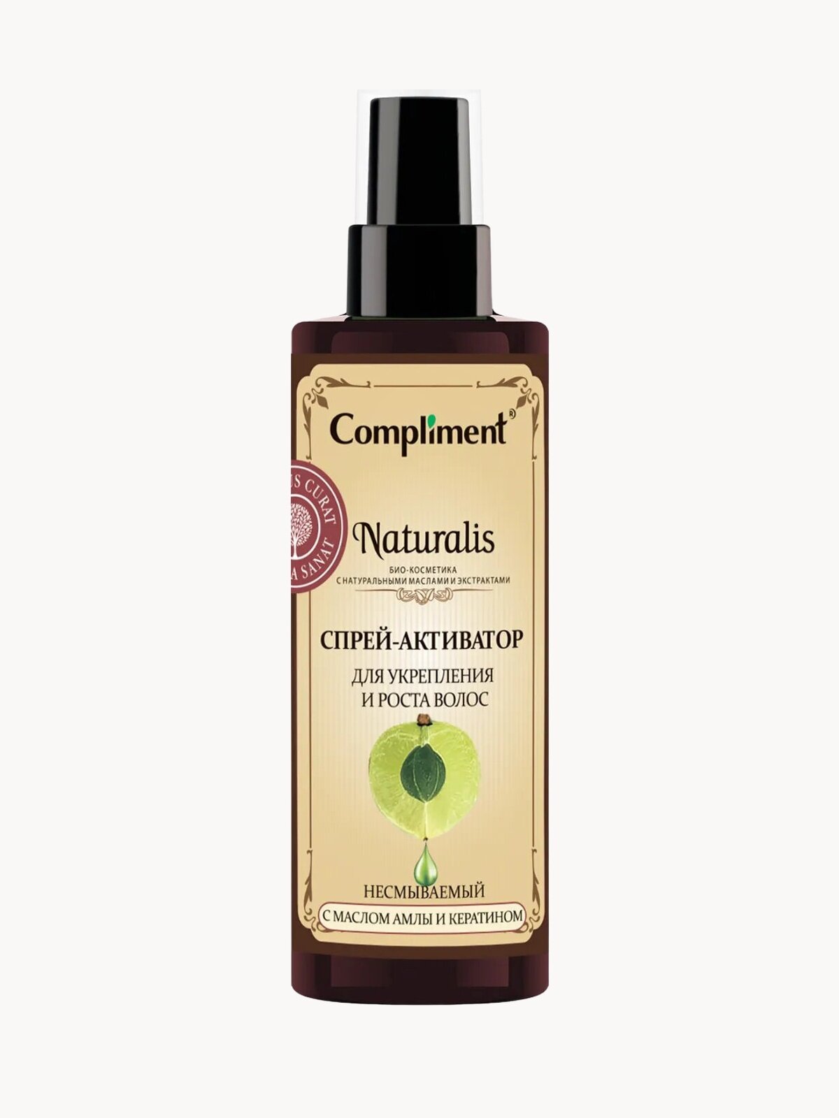 Compliment Naturalis Спрей-активатор для укрепления и роста волос, 200мл