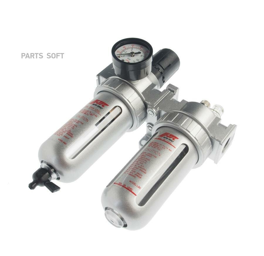 Лубрикатор 1/2” с пластиковым переключателем, давление 215 PSI, 3000 л/мин, 5~60, объем 125 мл. (с