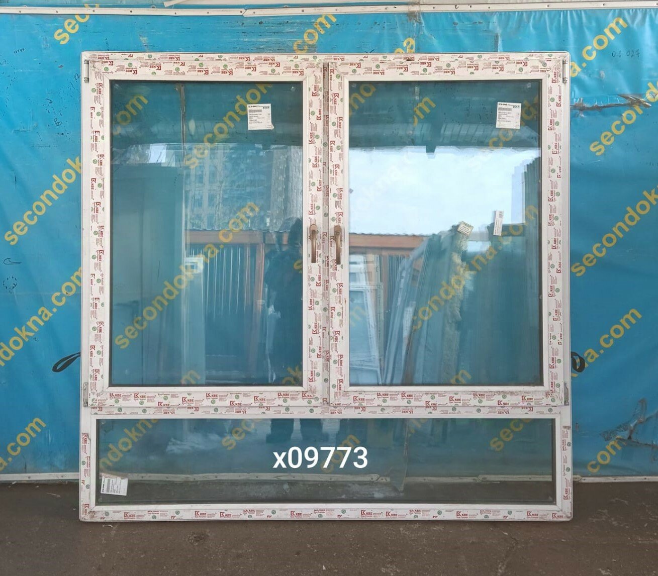 Пластиковое окно Б/У 1780(в) 1400 об х 1860(ш)