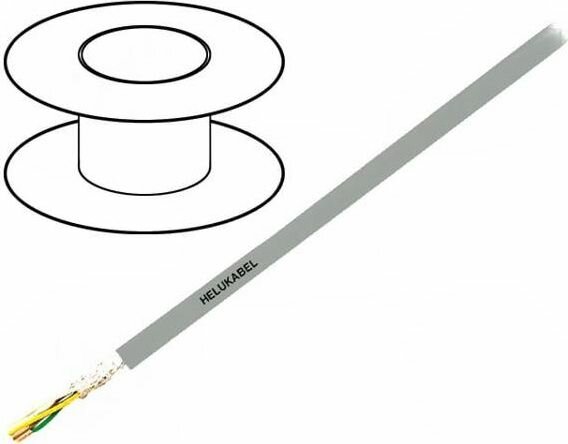 Провод управления HELUKABEL 49564 SUPERTRONIC -PVC, 5x0,25мм2, ПВХ, серый, Cu, 1 шт