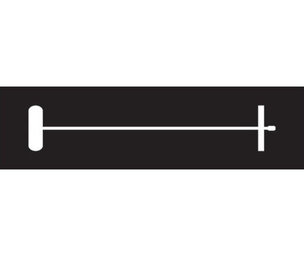 Биркодержатели TBY 65 мм, прозрачные, 5000 шт (биркодерж.65)