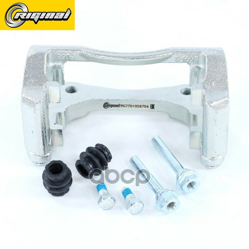 Основание скобы суппорта Lada Largus 7701059704 ( с направляющими ) Riginal RG7701059704 Riginal арт. RG7701059704