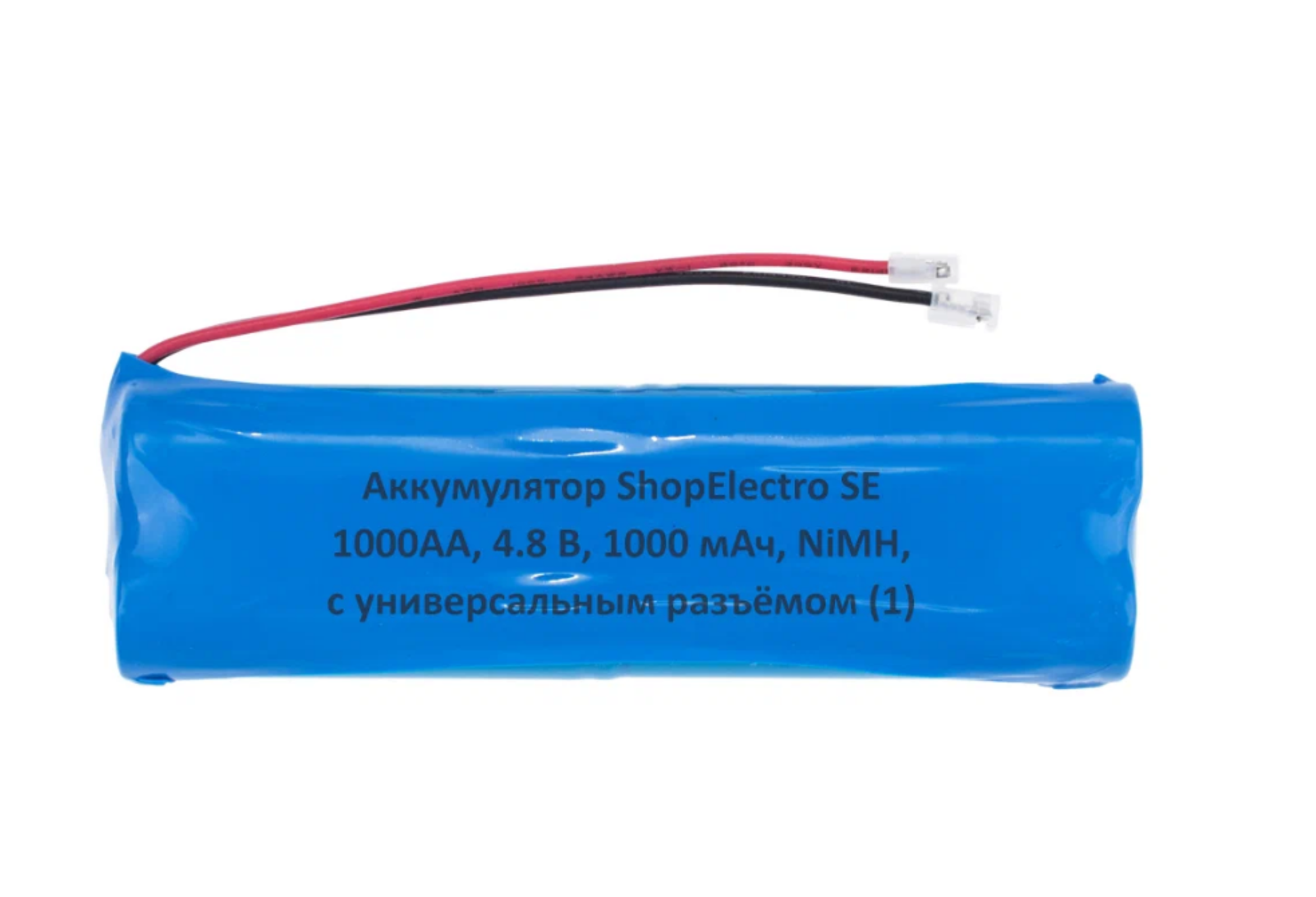 Аккумулятор ShopElectro SE1000АА, 4.8 В, 1000 мАч/ 4.8 V, 1000 mAh, NiMH, с универсальным разъёмом (3)