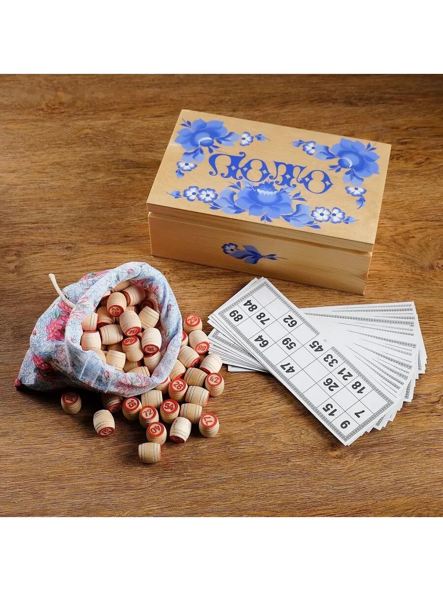 Русское лото, развлекательная настольная игра
