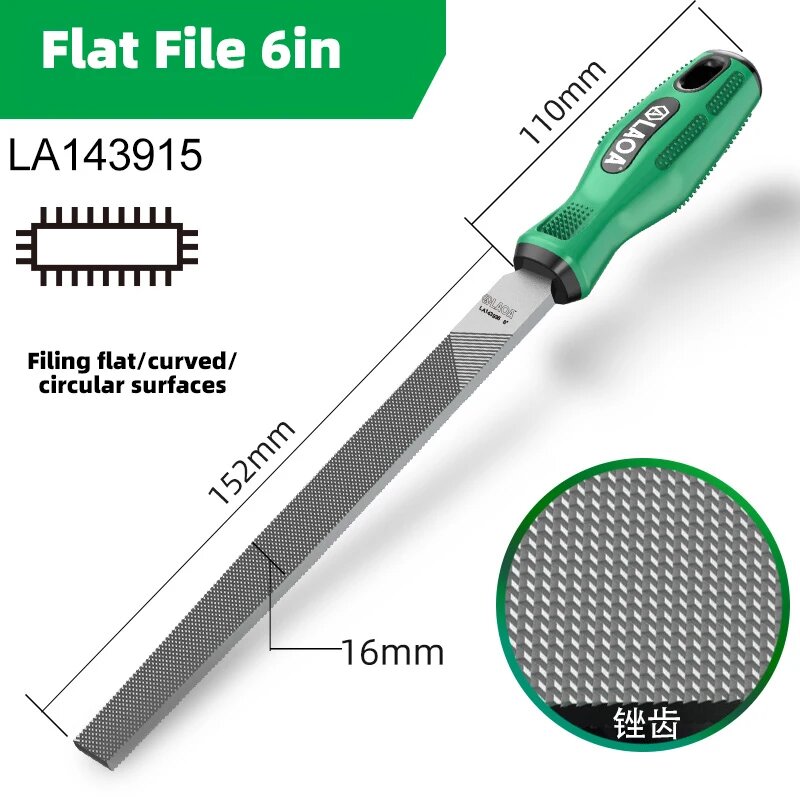 Flat file 6in LA143915