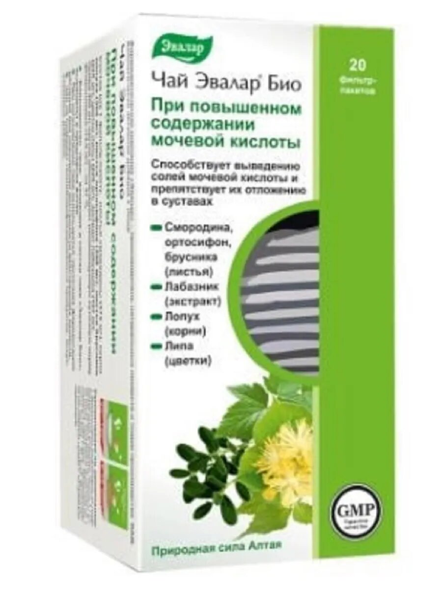 Чай от повышенного содержания мочевой кислоты