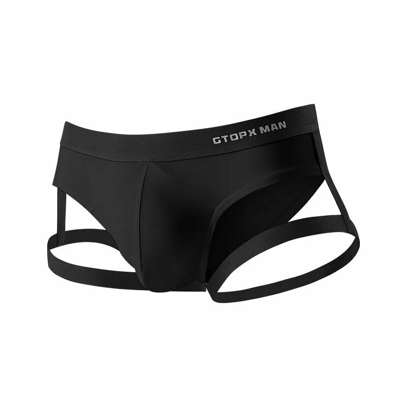 Мужские стринги черные GT301-Black, XXL