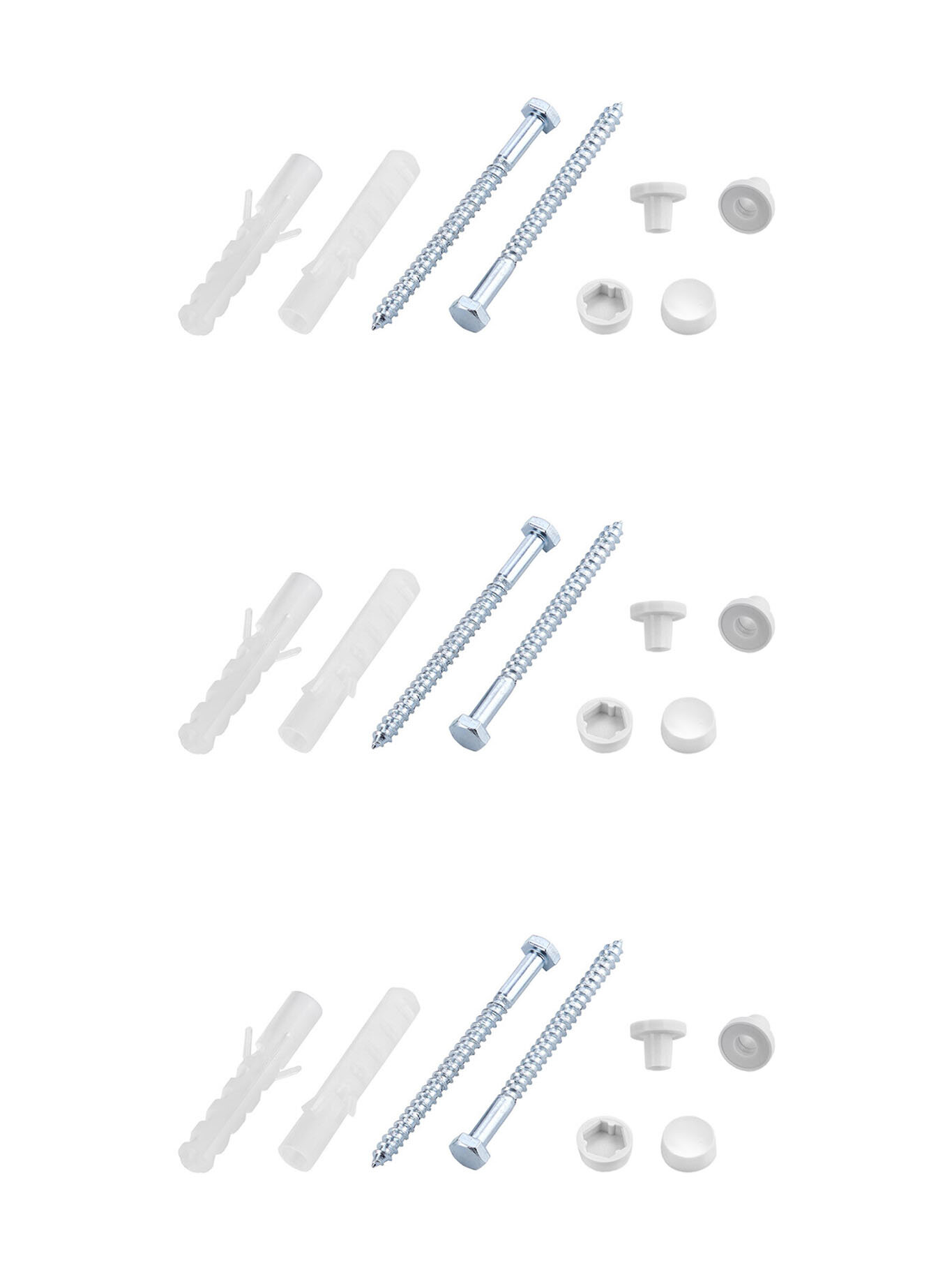 Крепление унитаза к полу (3 шт.)