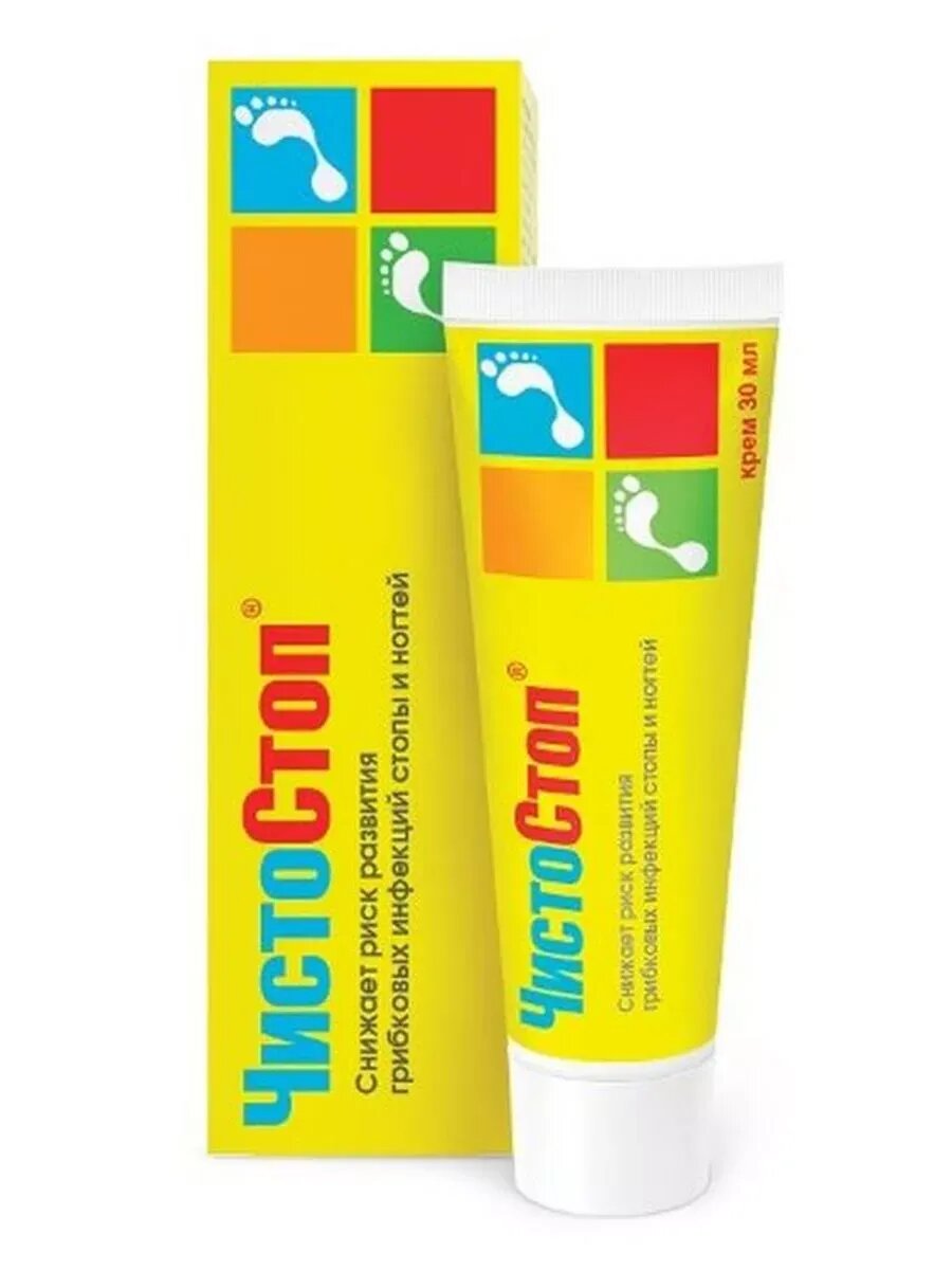 Чистостоп крем для ног 30 мл-1шт.
