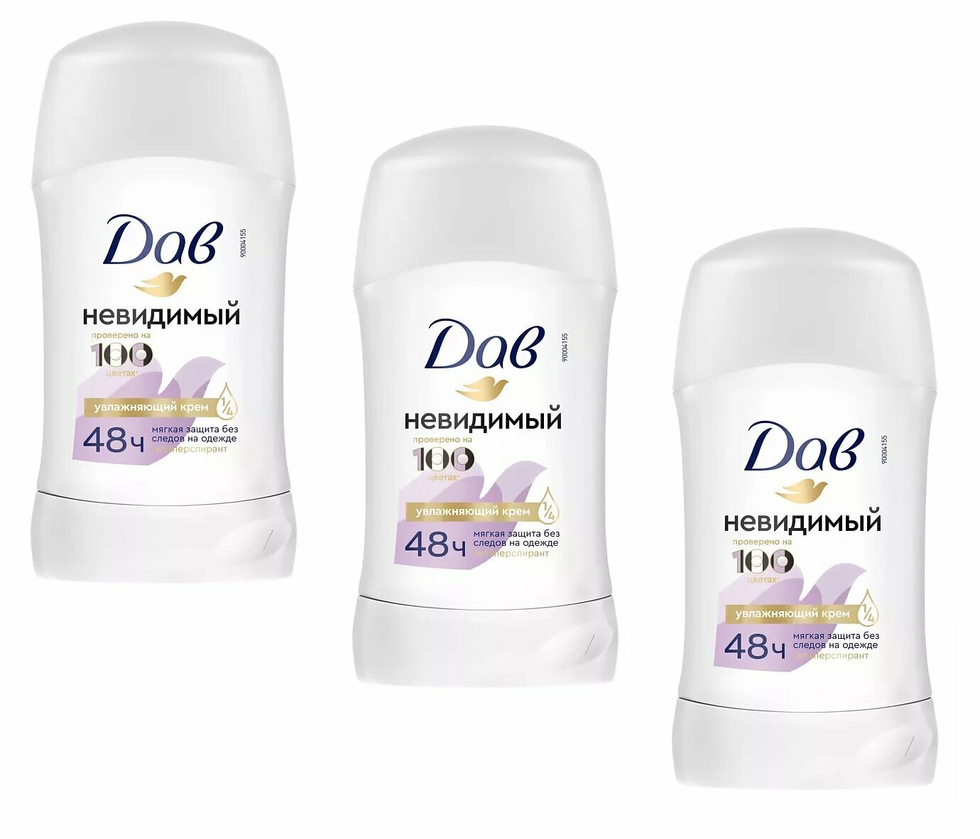 Део-стик Дав Нежность пудры, 40мл 3шт