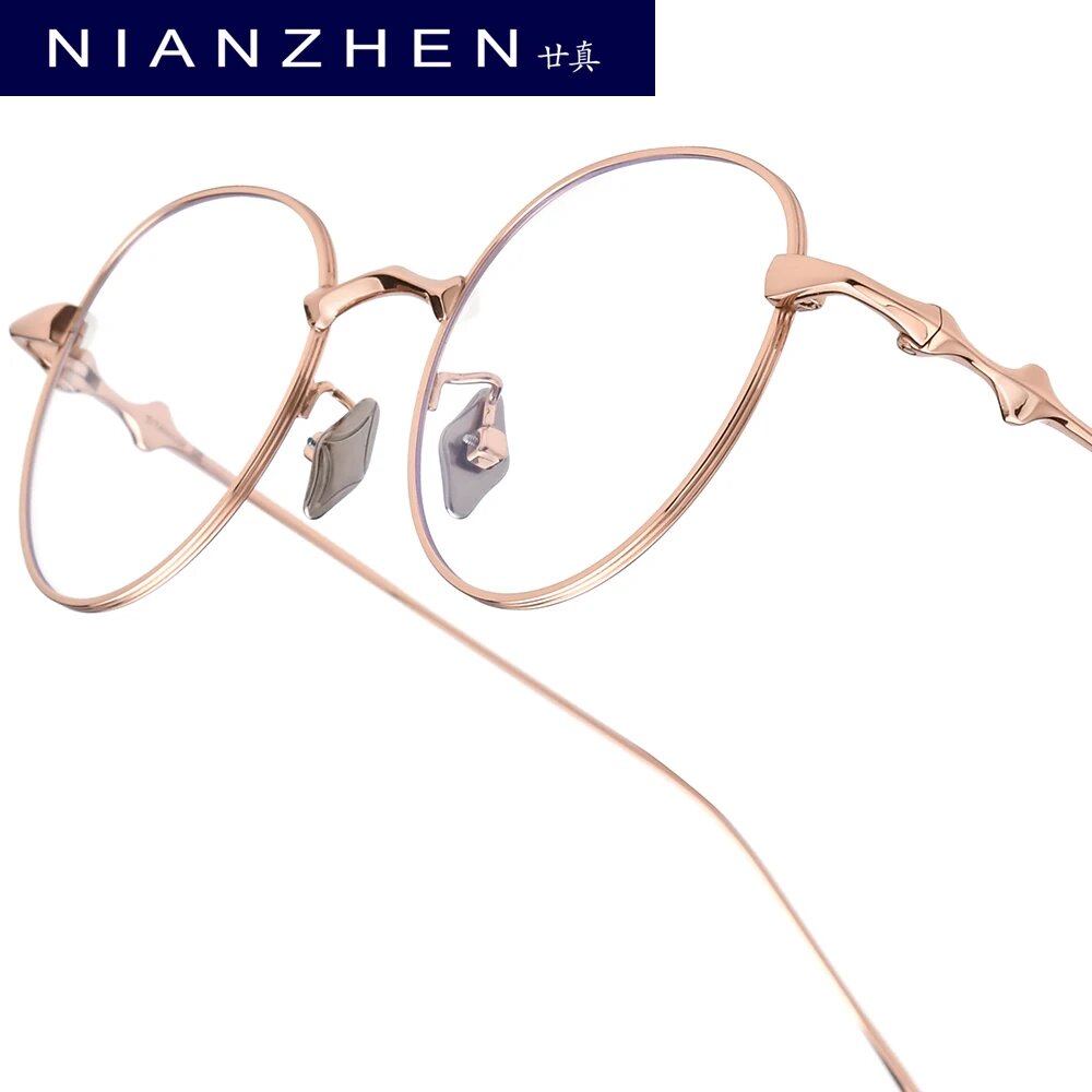 NIANZHEN очки Rose Gold из титанового сплава 701