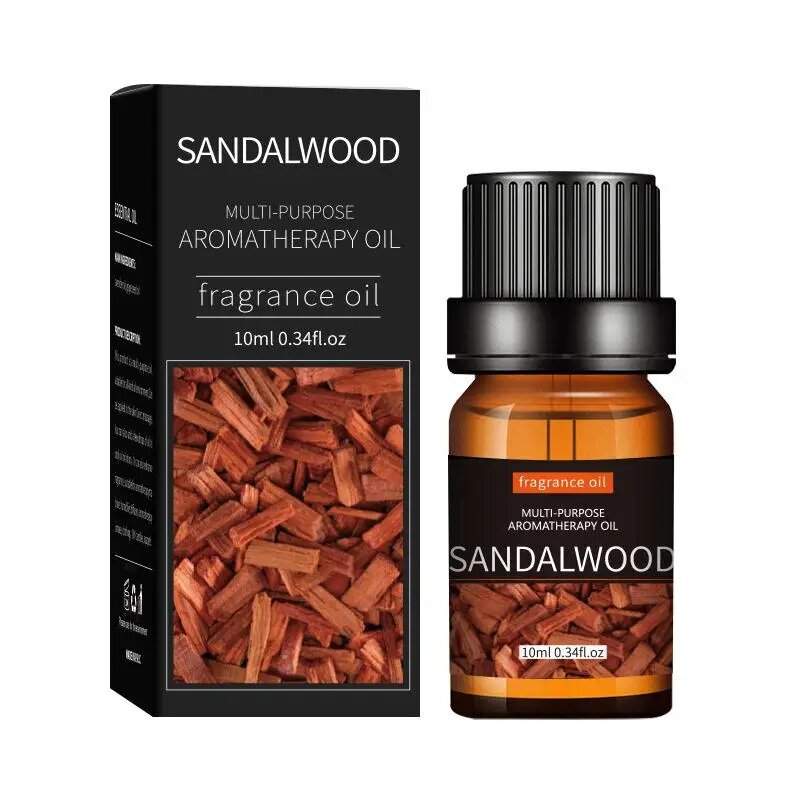Эфирное масло 10 мл: Жасмин, Эвкалипт, Ваниль, Сандал, Бергамот, Розмарин, Цитронелла sandalwood
