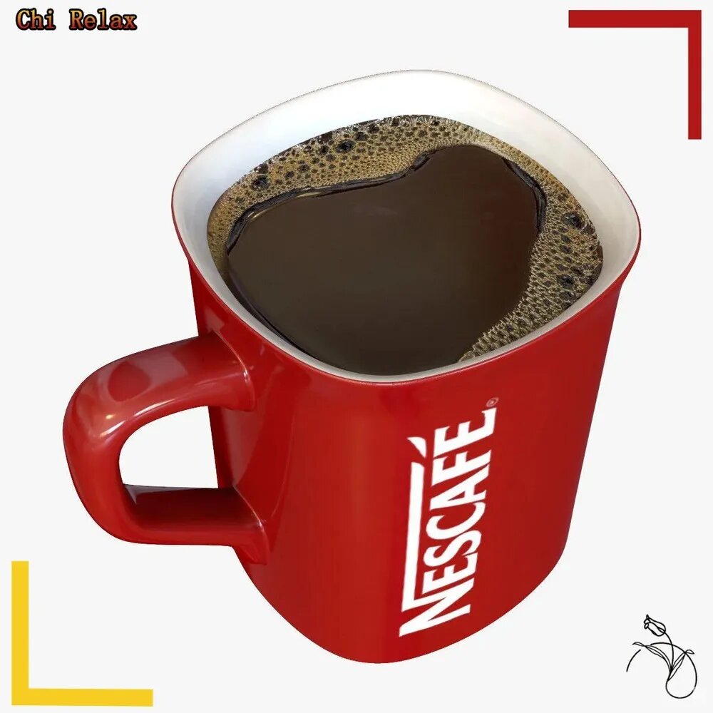 Кружка "Nescafe", 250 мл, 1 шт