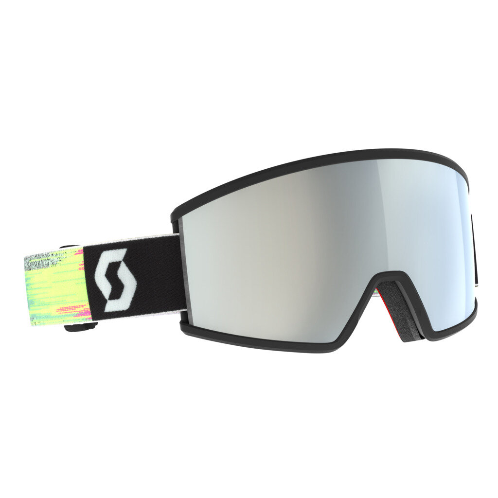 Маска SCOTT Ambit Compact (4755368 / black/neon yellow (AMP white chrome S2) )