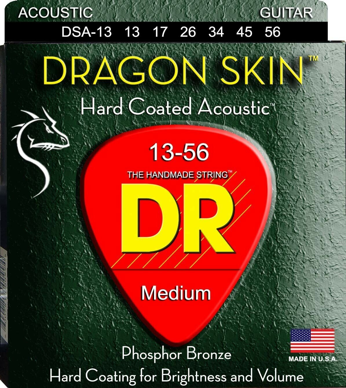DR DSA 13 Струны для акустической гитары