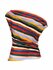 Топ Staud Phare striped silk top, размер 6, красный