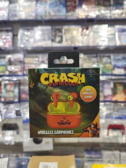 Наушники OTL TWS Crash Bandicoot Earpods Orange(SPC)