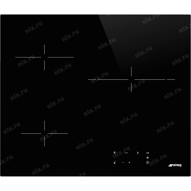 SE263TD1 SMEG Встраиваемая электрическая панель SMEG/ Cтеклокерамическая варочная панель, 60 см, прямой край