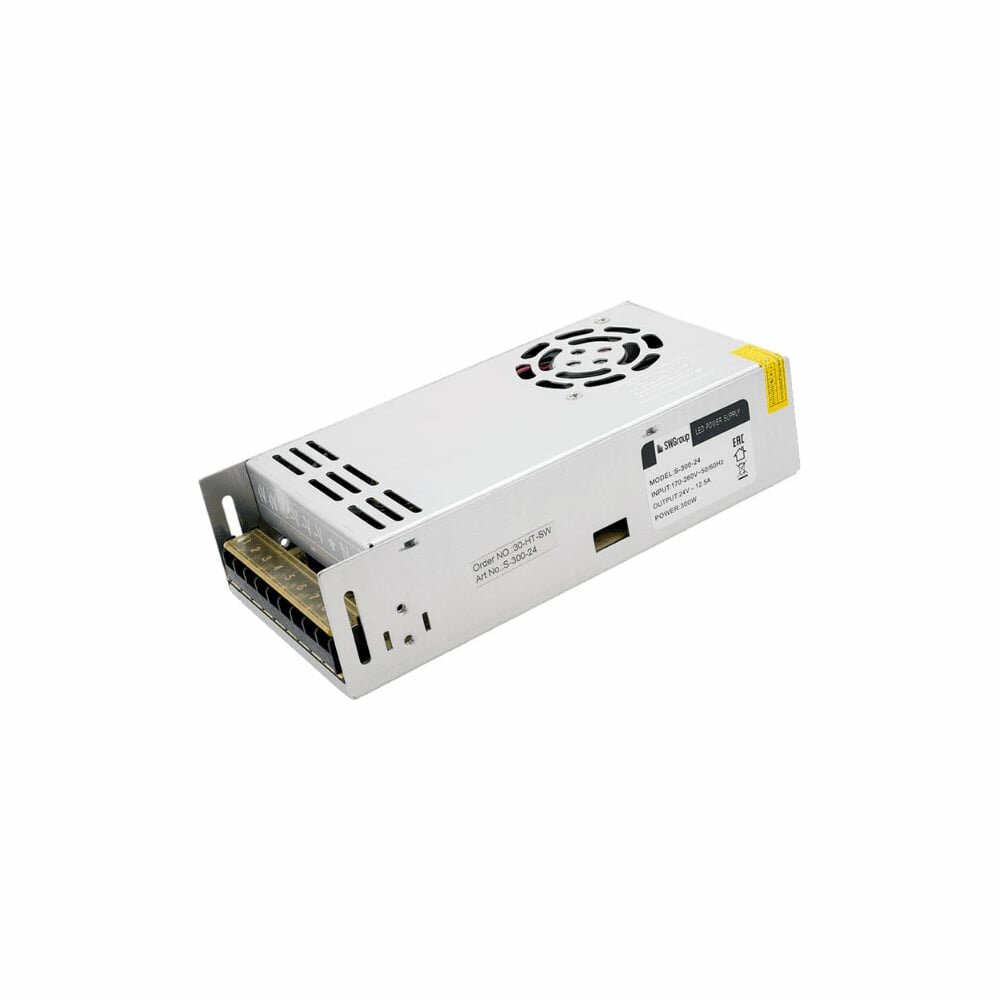 Блок питания SWG S-300-24 сетка, 300 W, 24V 00000000119