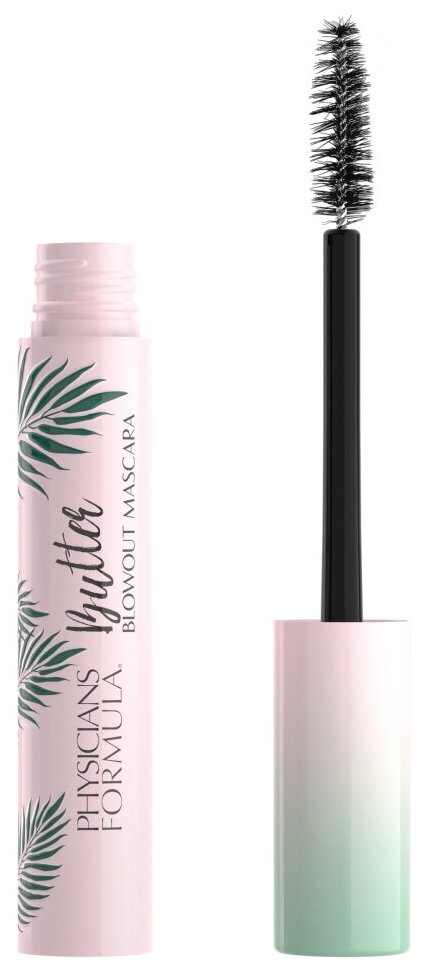 Тушь для ресниц Physicians Formula Butter blowout mascara, с маслом мурумуру, тон: черный, 10мл