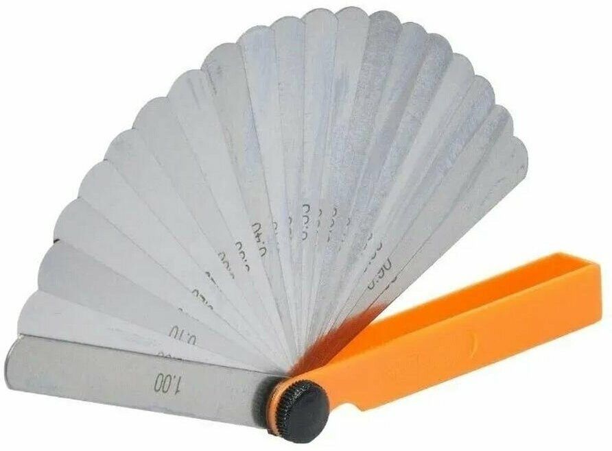 Набор щупов N20 100 мм, 0.05-1.0 мм, блистер АвтоDело 40399