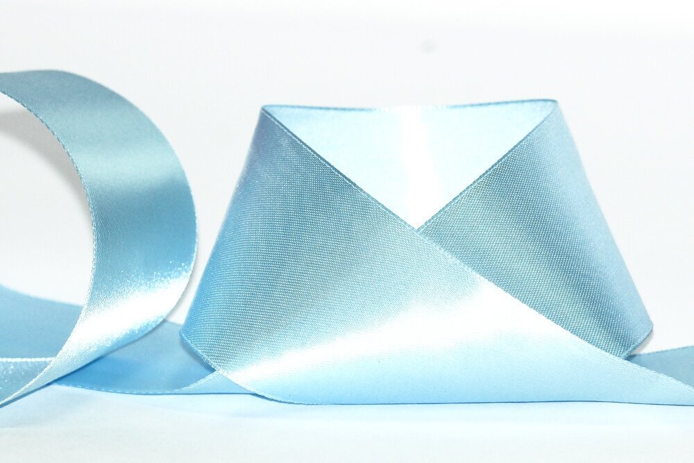 Лента атласная 50 мм "BLITZ" 33 м №073 бл. синий