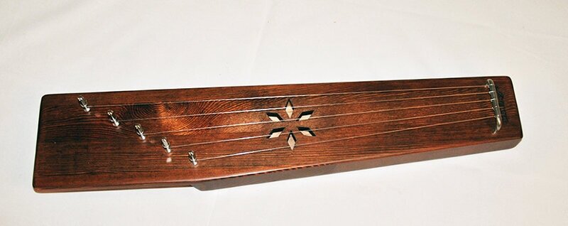 Гусли крыловидные мозеръ 5 струн, цвет орех, детские