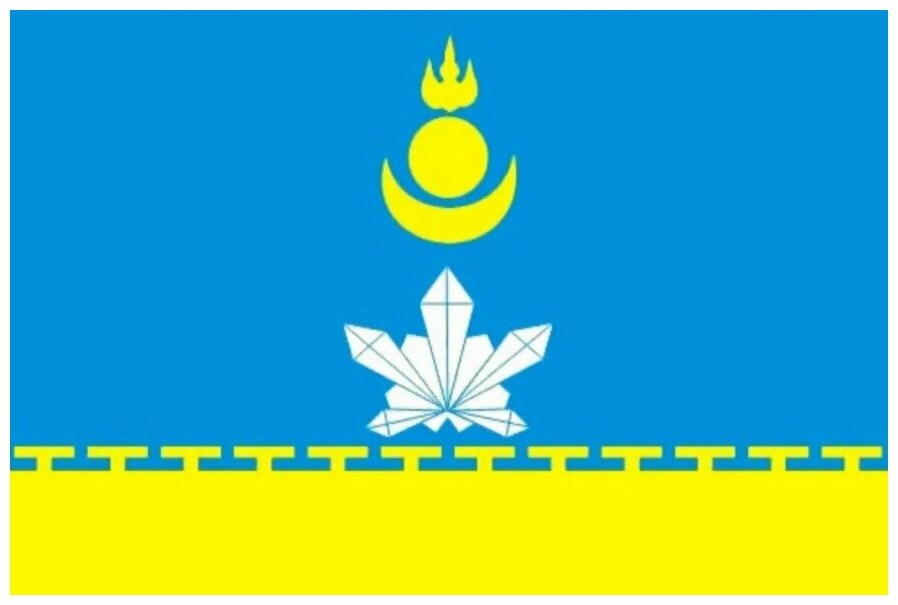 Флаг города Закаменск 70х105 см