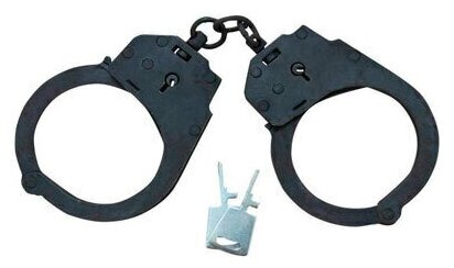 Наручники БР-С оксидированные (2 ключа)