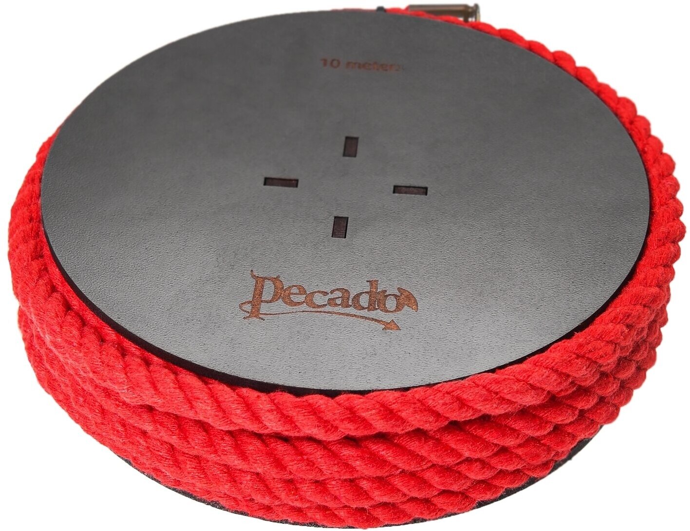 Верёвка для Шибари Pecado, на катушке, хлопковая, красная, длина 10 м