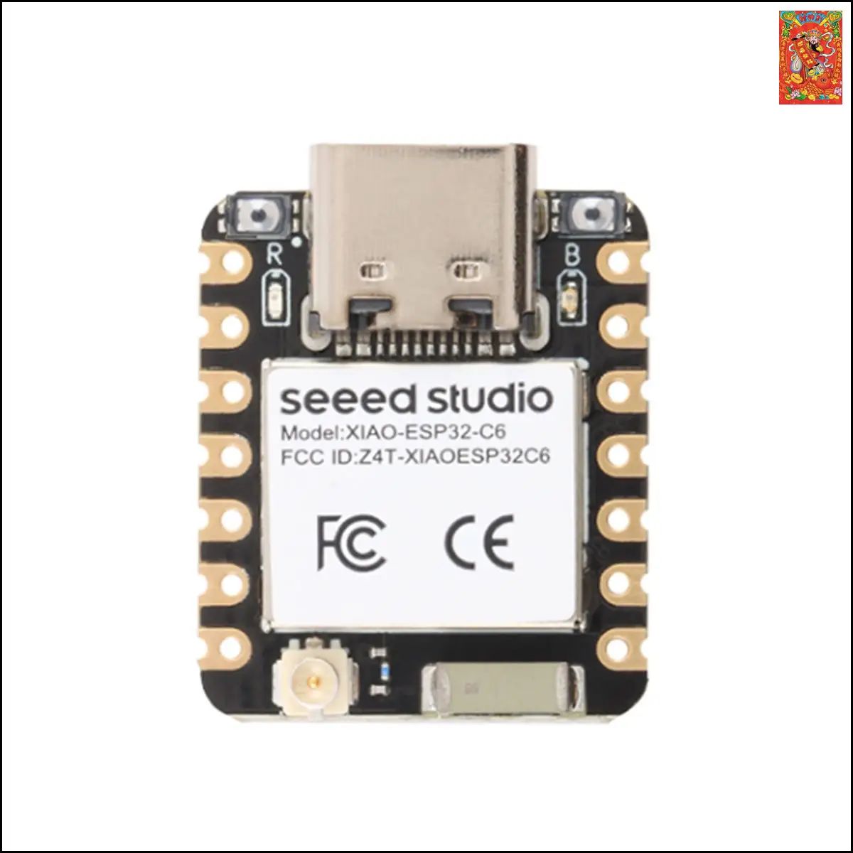 Seeed Studio Плата Для Разработки XIAO ESP32C6 WiFi 6 + Bluetooth
