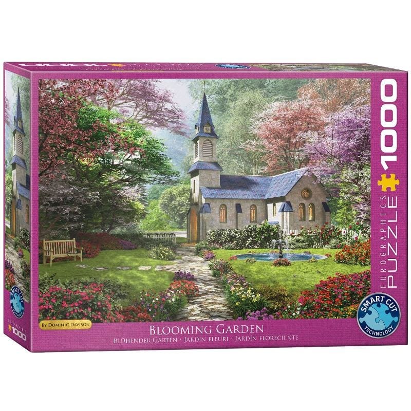 Пазл Eurographics The Blooming Garden by Domi, 1000 элементов, 67.3 x 48.9 см