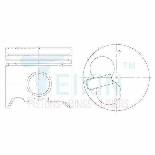 Поршень Teikin 46278STD для Toyota Avensis (1997-2003), Toyota Caldina (1987-2002), Toyota Camry (1986-2002)