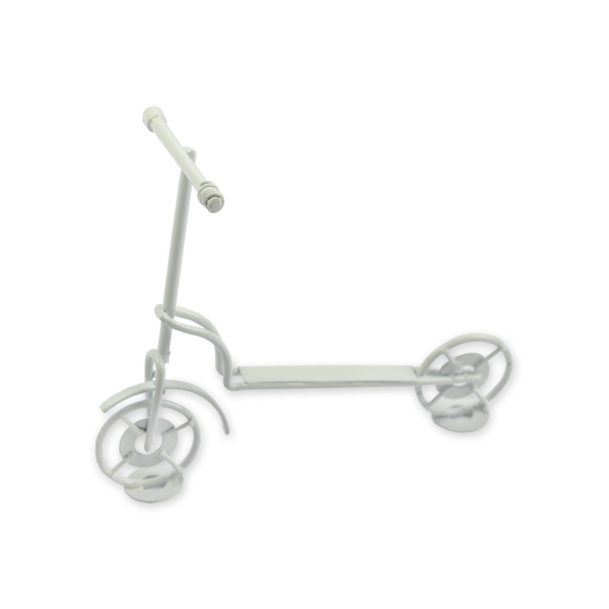 Blumentag MET-077 Миниатюра садовая самокат металл 7.5 х 10.5 см для ландшафта