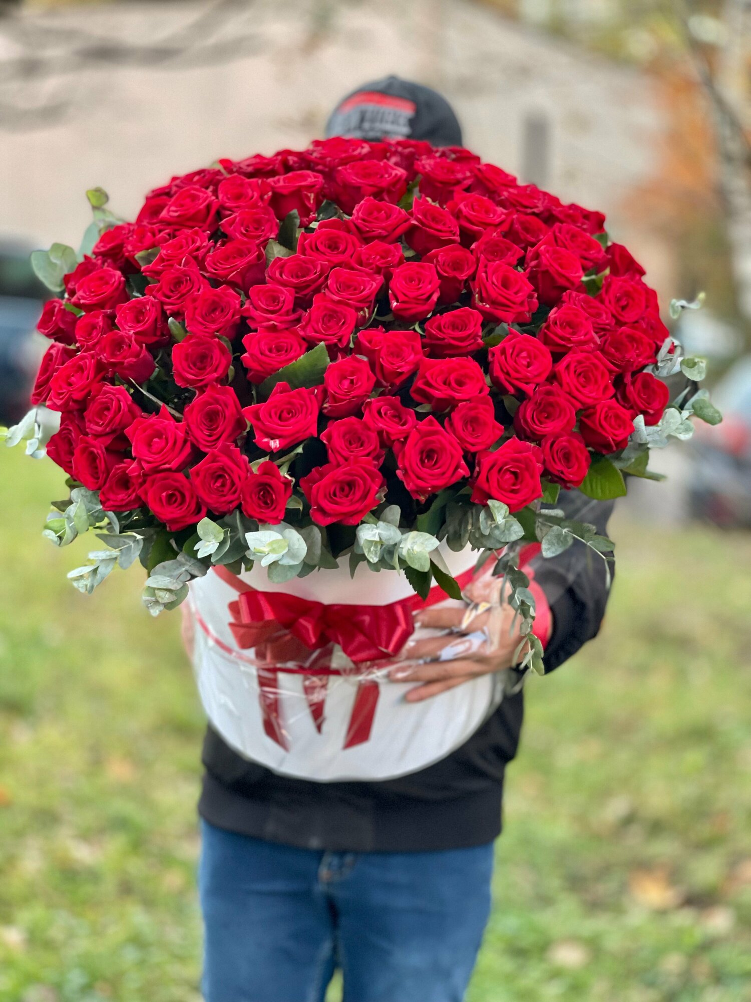 "101 Роза XL" от Rybe Flowers