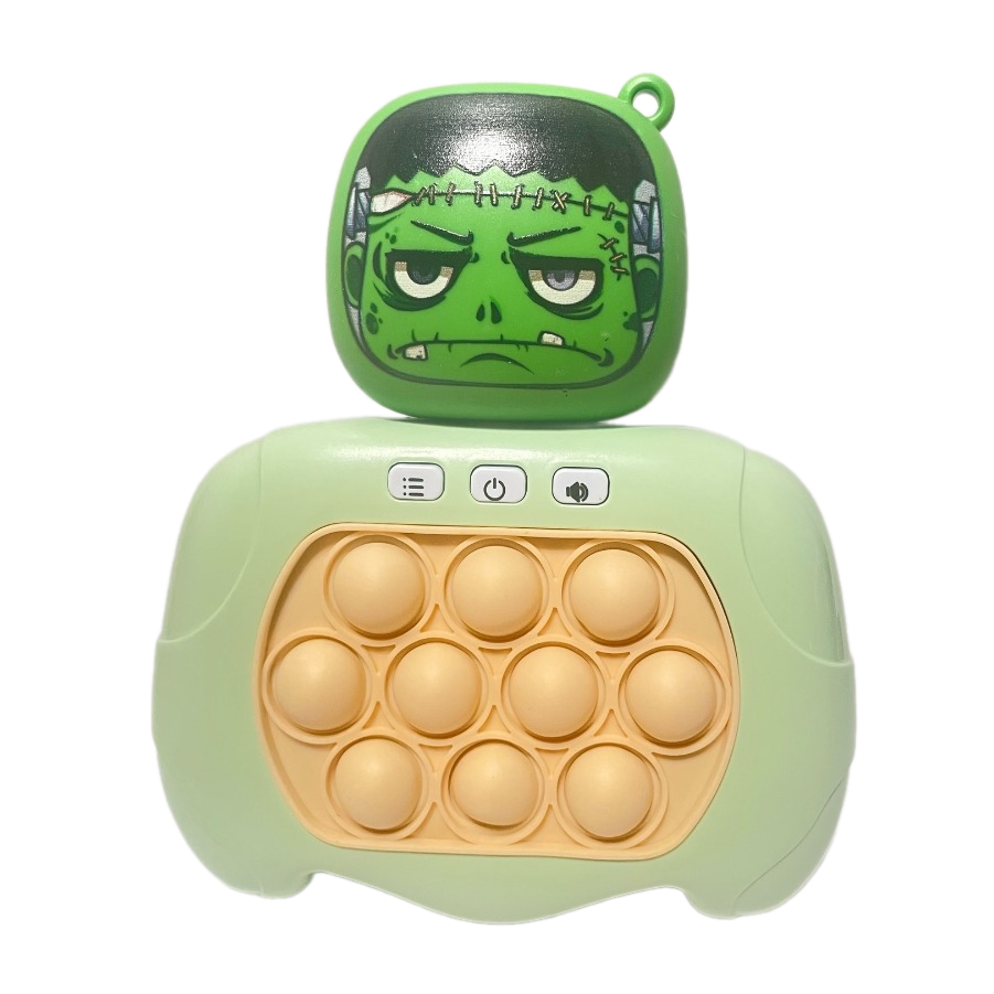 Антистресс игрушка "Хэллоуин-Халк" поп ит приставка / Игрушка антистресс для рук: Электронный поп ит Pop-It