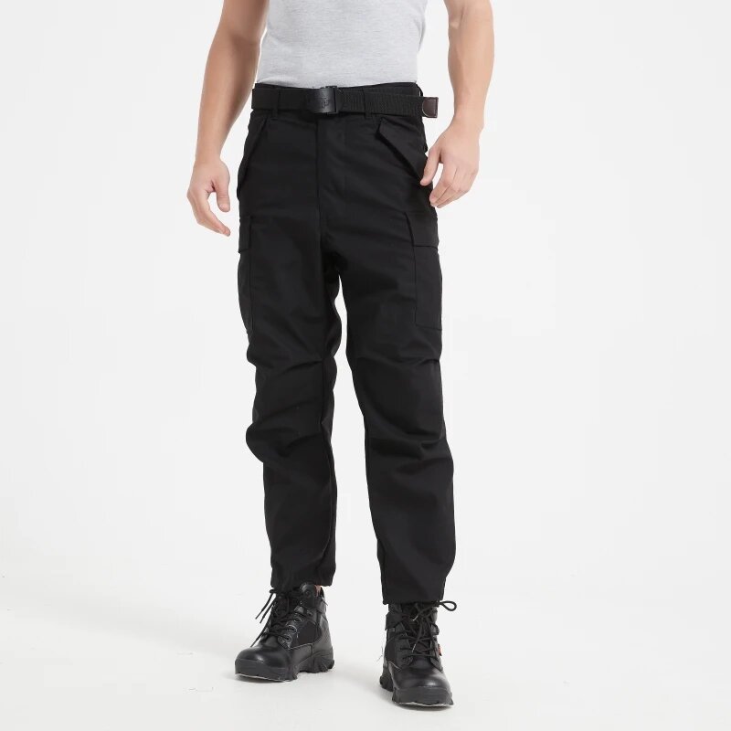 Тактические штаны M65 из хлопка Черный, 4XL 115kg, Black Pants
