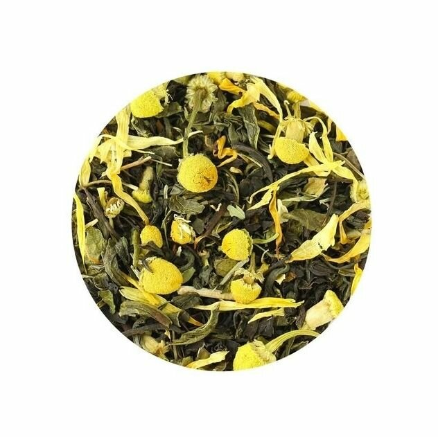 Чай LBS Tea "Ромашка и мята", листовой, среднелистовой, 500г