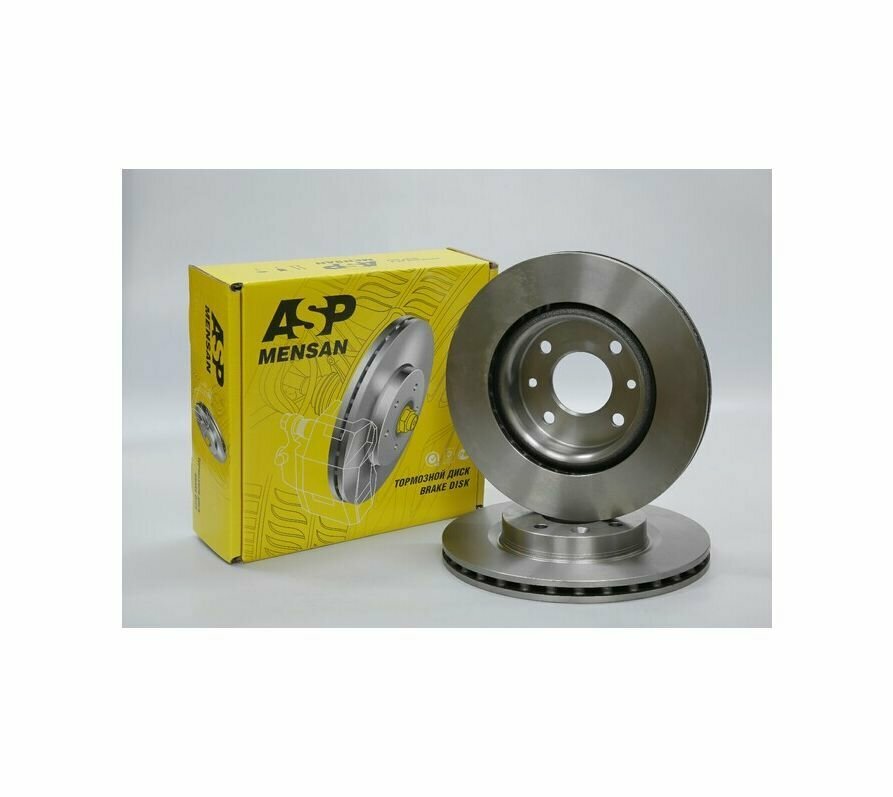 Диск тормозной передний renault/nissan/lada largus без abs/d 259mm asp 270201