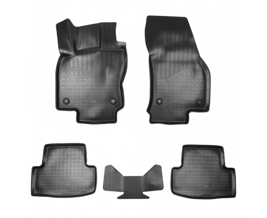 Коврики салона (полиуретан) Volkswagen Taos 3D (2020)