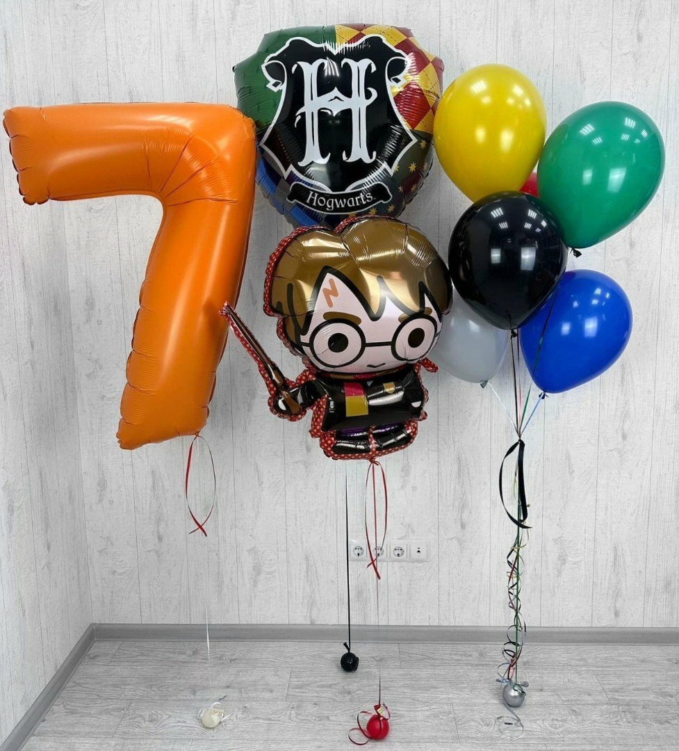 Воздушные шары "Гарри Поттер и магическое приключение"