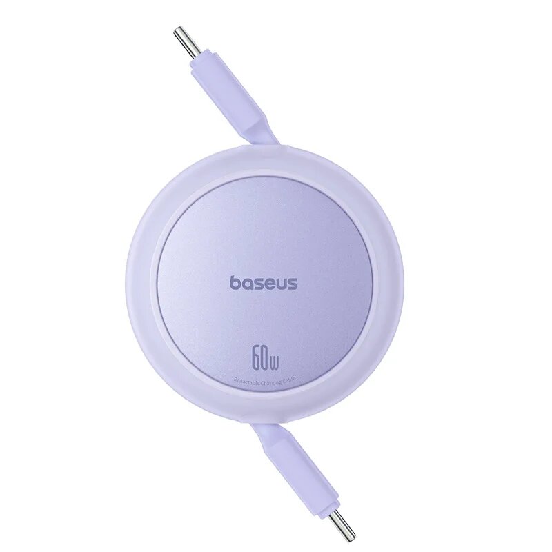 Baesus USB-C кабель фиолетовый 60W