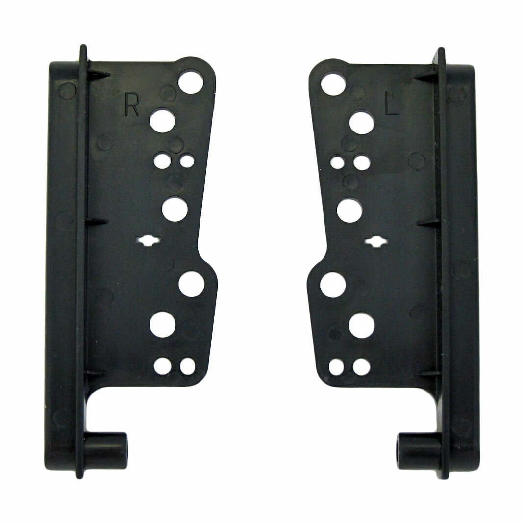 Переходная рамка для Toyota (расширительные ушки) черные, 2DIN