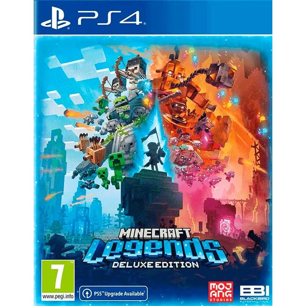 Игра Minecraft Legends Deluxe Edition (PS4, русская версия) Mojang Studios Blu-ray диск 10+