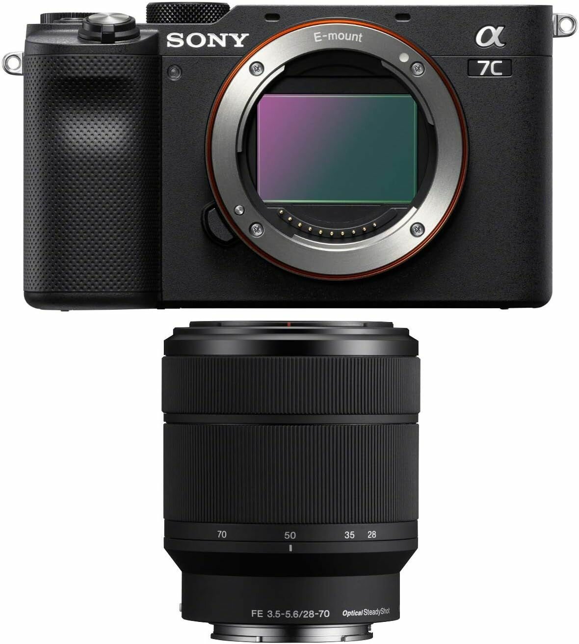 Фотоаппарат SONY ALPHA ILCE A7C KIT 28-70 BLACK