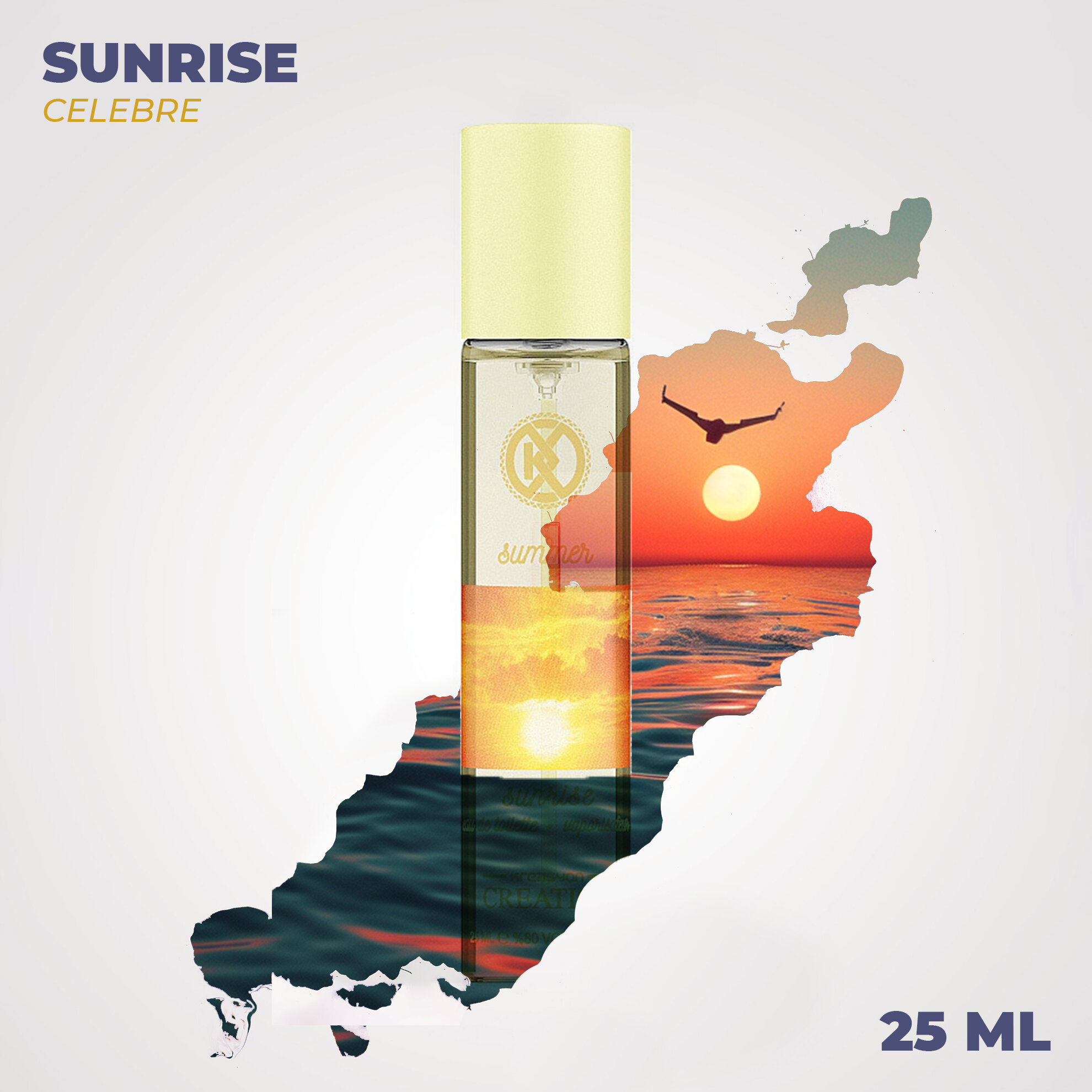 Туалетная вода женская Kreasyon Creation SUNRISE edt for woman 25 ml