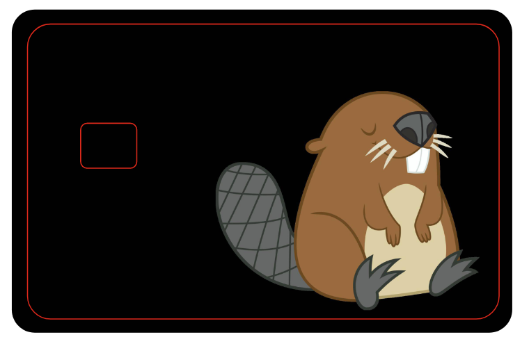 Наклейка на банковскую карту, стикер на карту, Бабер