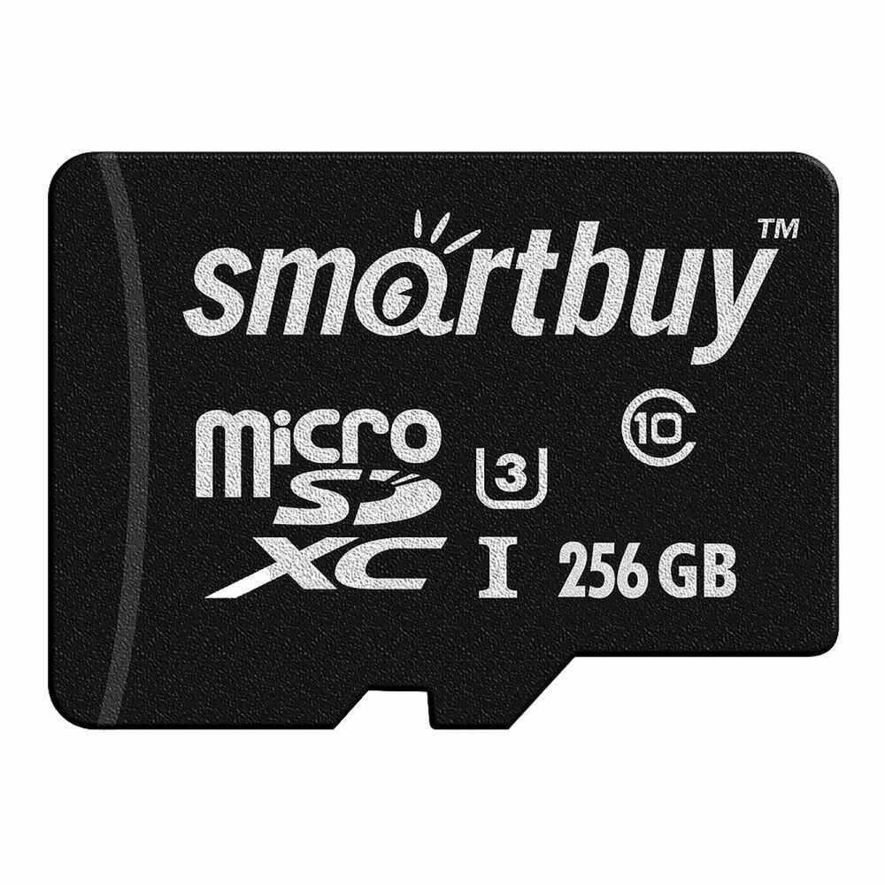 Карта памяти SmartBuy Micro SD 256Гб (class 10) с адаптером