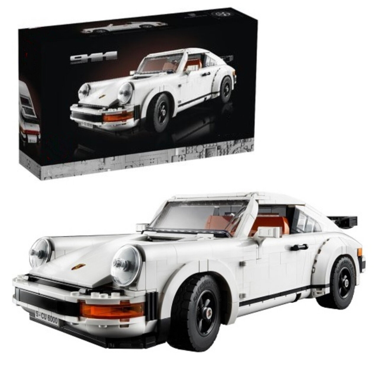 Конструктор автомобилей Техника "Porsche 911" 1458 деталей / совместим с лего