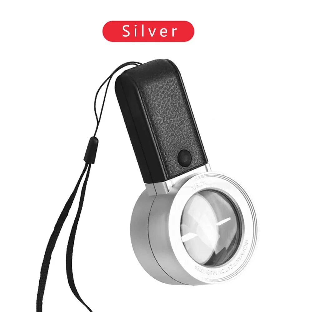 Лупа xiyear 30x серебристый